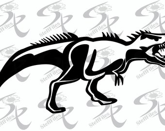 Dinosaur Break Out Trex Tyrannosaurus Rex Out Peel and Stick - Etsy