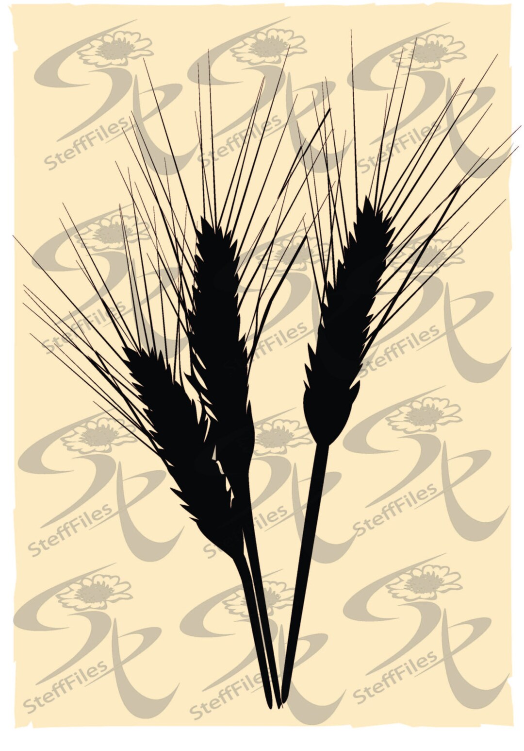 Wheatear Wheat Svg, Art, Drawing, Digital Image, Graphical, SVG, DXF ...