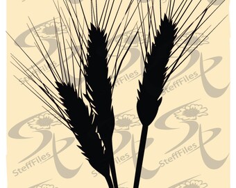 Wheat Dxf - Etsy