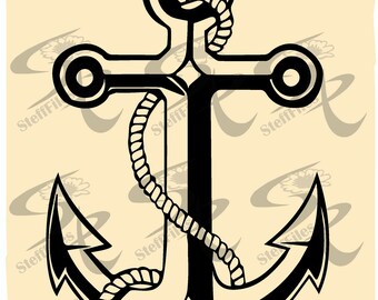 Infinity Anchor Clip Art