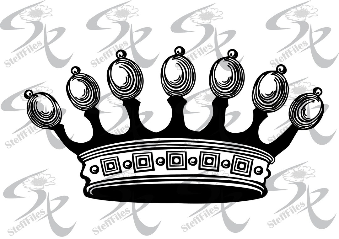 CORONA SVG DXF, corona svg, silueta, ai, png, eps, jpg Descargar ...