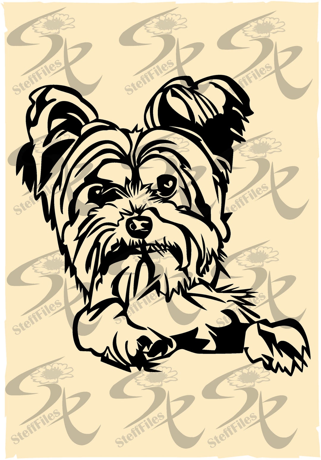Yorkshire Terrier Svg Dog Yorkie Svg,vector,animal,art, Digital Image ...