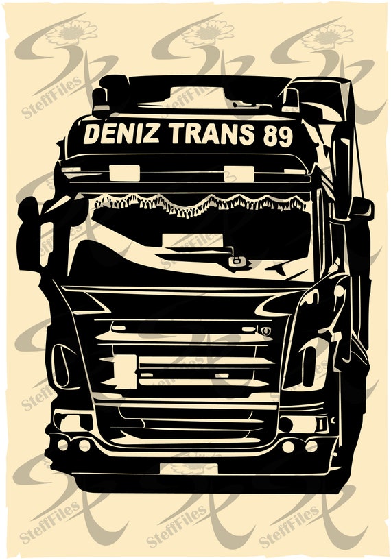 Truck Vector Truck Svg Transport Ai Png Eps Jpg - Etsy