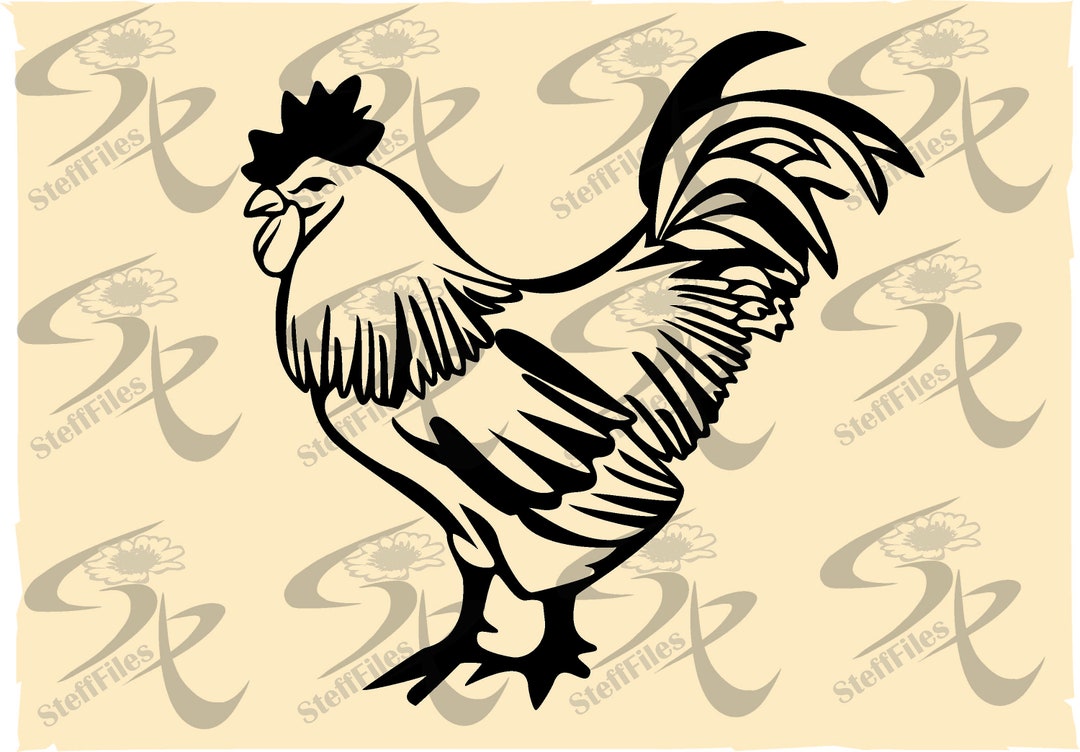 GALLO GALLO svg, Gallo dxf, Animal, SVG, dxf, ai, png, eps, jpg ...