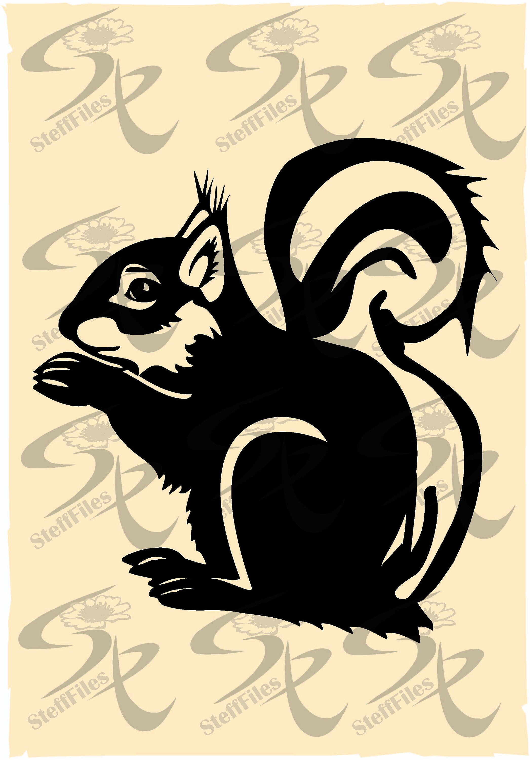 SQUIRREL SVG Squirrel Dxf Ai Png Eps Jpg Download - Etsy Ireland
