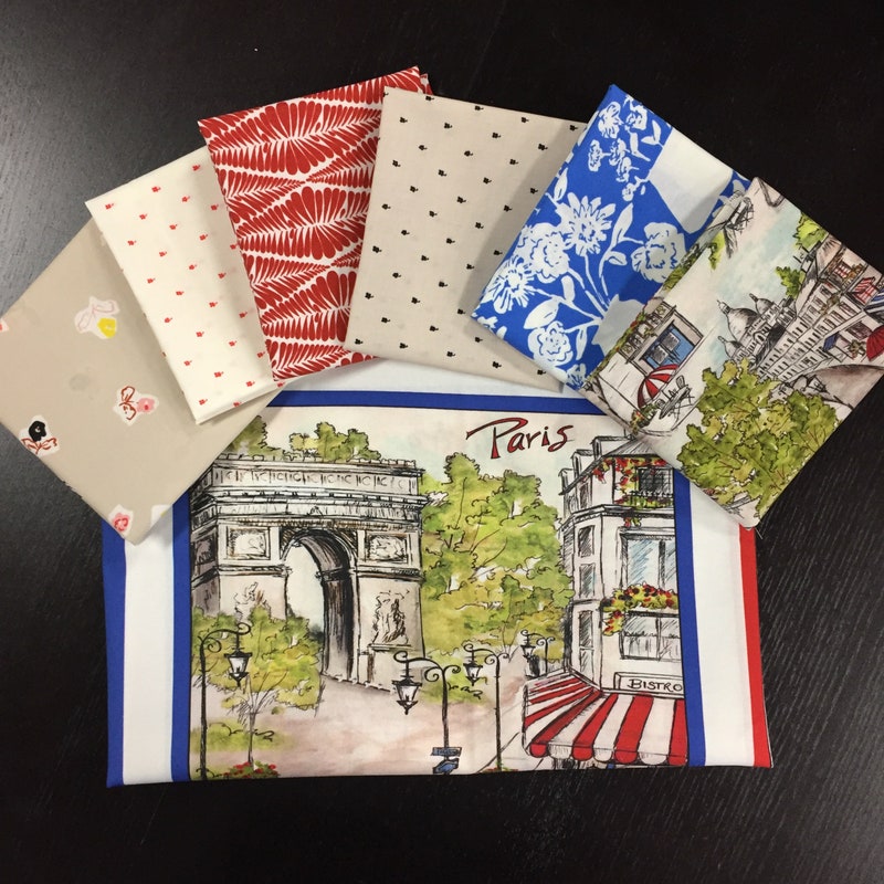 Paris Quilt Panel - Etsy