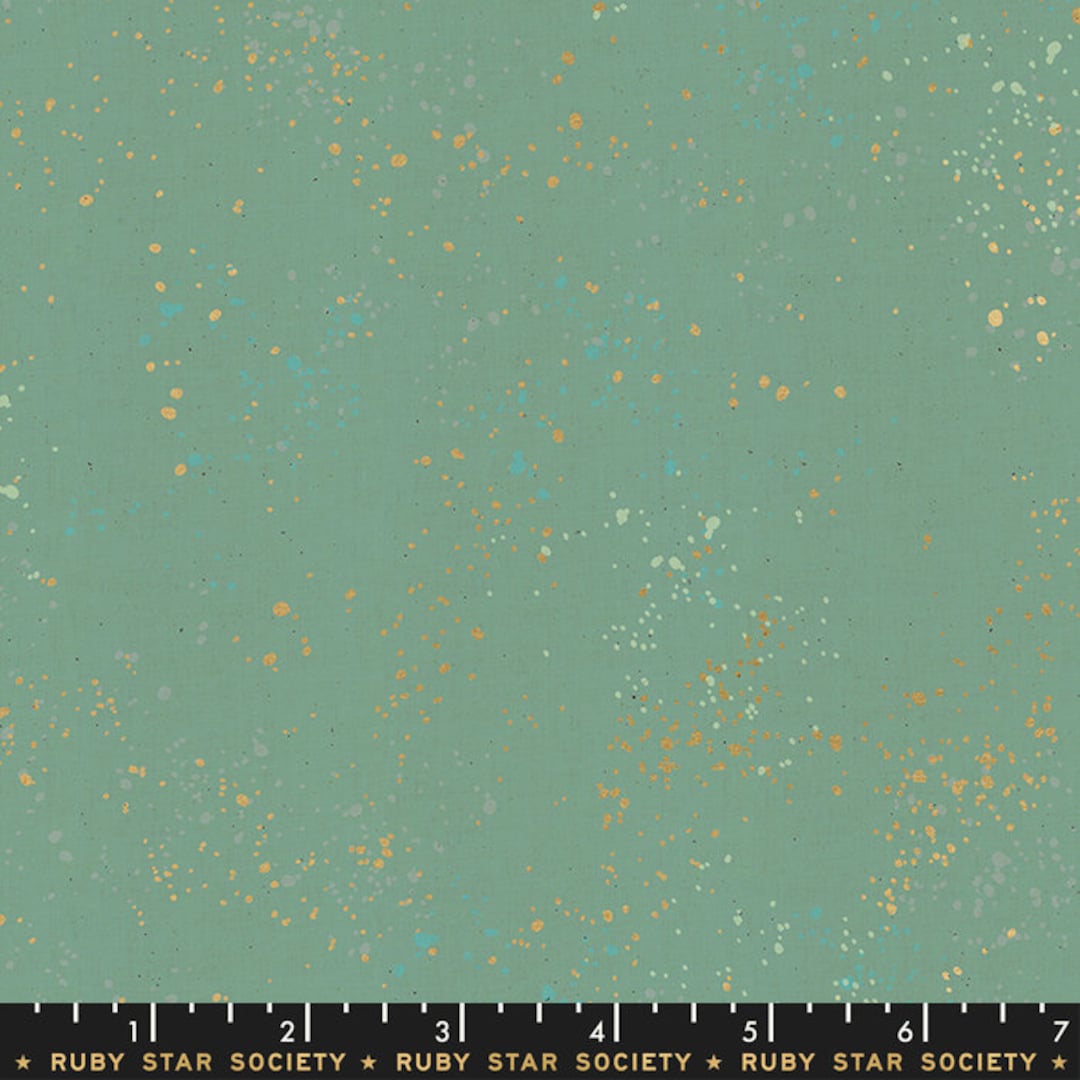 Ruby Star Society Speckled in Soft Aqua Metallic Rashida Coleman-hale ...