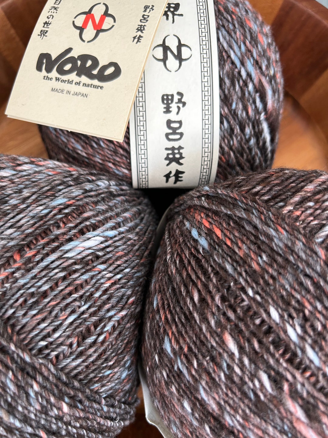 Noro Haunui Cotton Yarn - Slubby Worsted Weight - Noro Yarns - Cotton ...