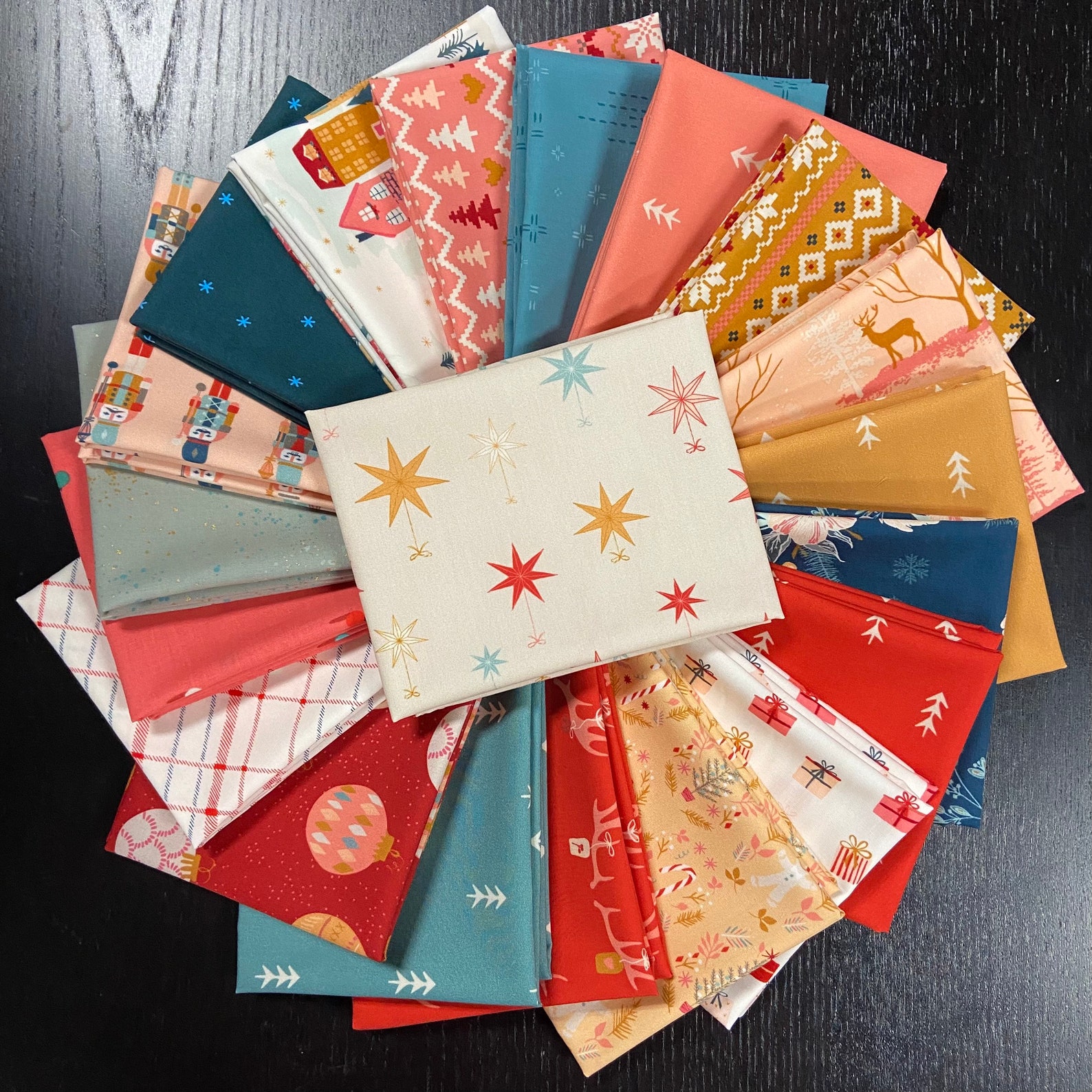 Gift of Giving Cozy & Magical Fabric Collection CMA25126 - Etsy