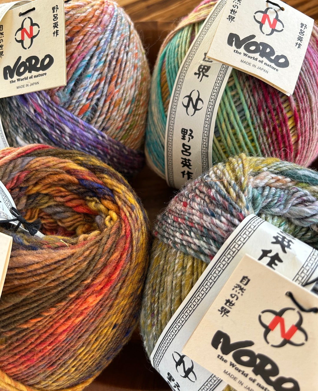 Noro Rikka Yarn Slubby Bulky Weight Noro Yarns Wool, Alpaca and Silk - Etsy