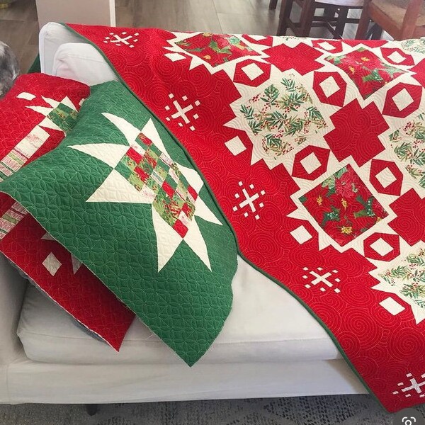 Christmas Quilt Patterns - Etsy