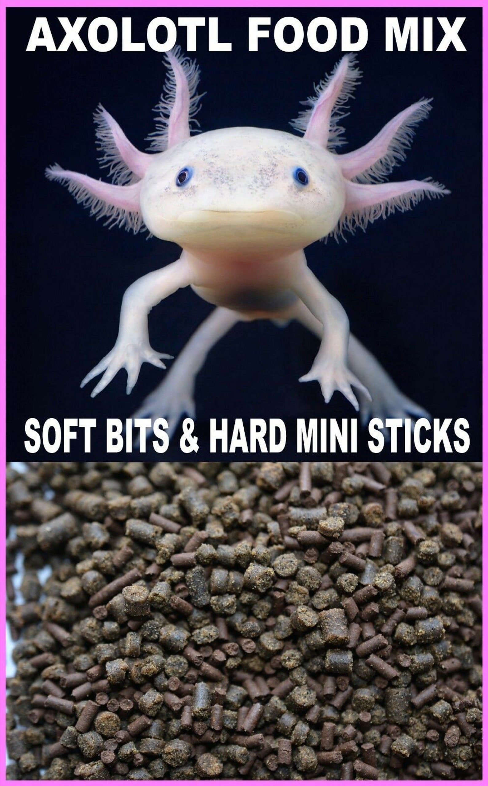 ABF Super Axolotl Food Mix 3.2 & 4.0 Soft Bits 4 Mini | Etsy