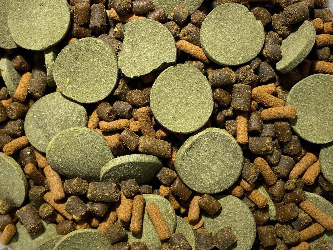 Abf Super Catfish Mix With Soft Bits , WAFER, Krill, Spirulina, Cory ...