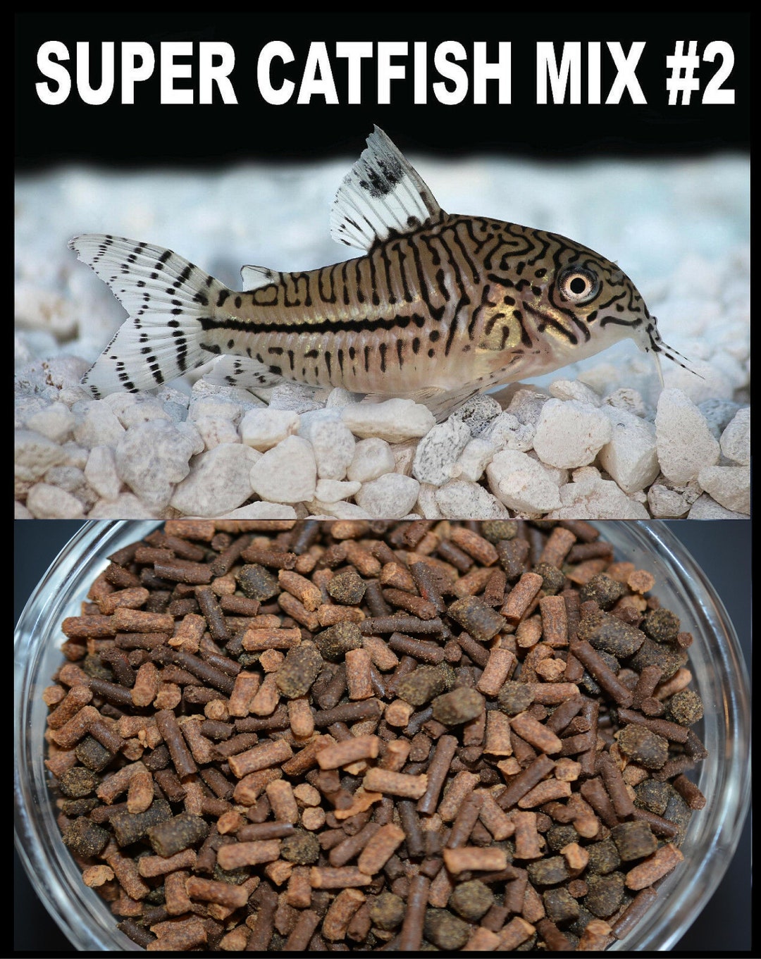 SUPER CATFISH MIX #2 With Soft Bits, ABF80N- Heat Sealed for Freshness ...