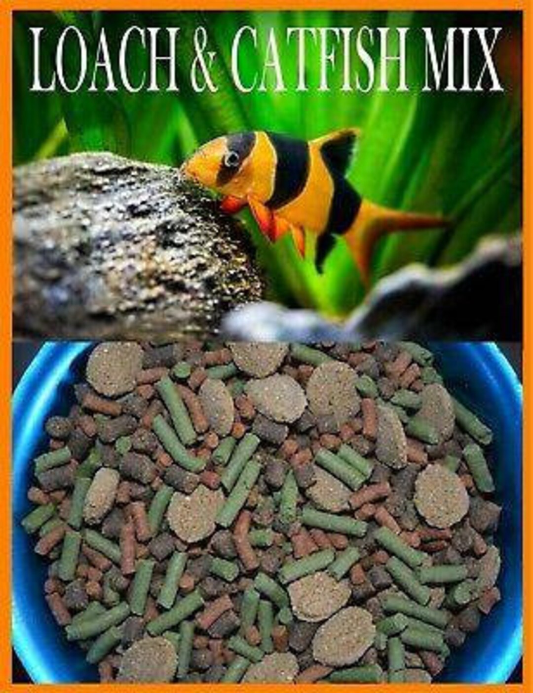 ABF Loach & Catfish Mix #2, Catfish, Spirulina,krill Wafer,veggie Stick ...