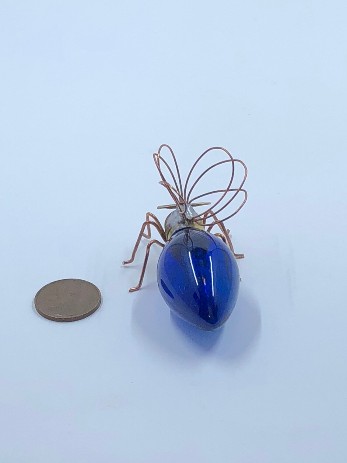 Magnet Blue C-7 Christmas Bulb Magnet Handmade Fridge | Etsy