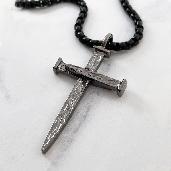 Heavy Metal Cross - Etsy