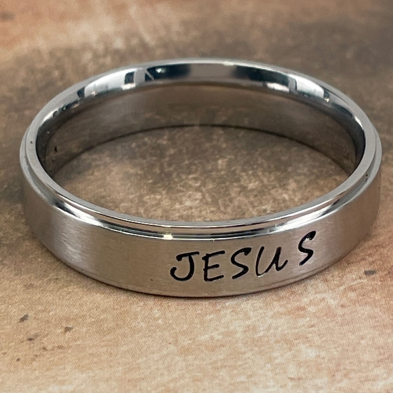 Jesus Ring - Etsy