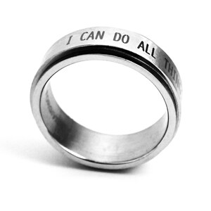 I Can Do All Things Spinner Ring (rss7) - Etsy