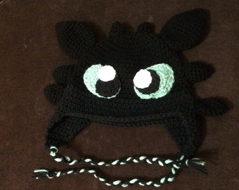 Toothless Hat Night Fury Hat How to Train Your Dragon - Etsy
