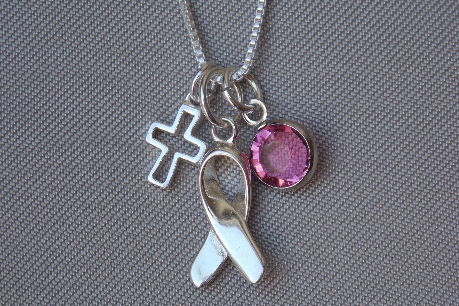 Gift Ideas for Cancer Patients Silver Ribbon Jewelry Cancer - Etsy Canada