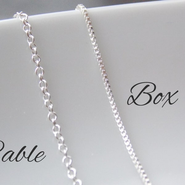 Long Silver Necklace - Etsy