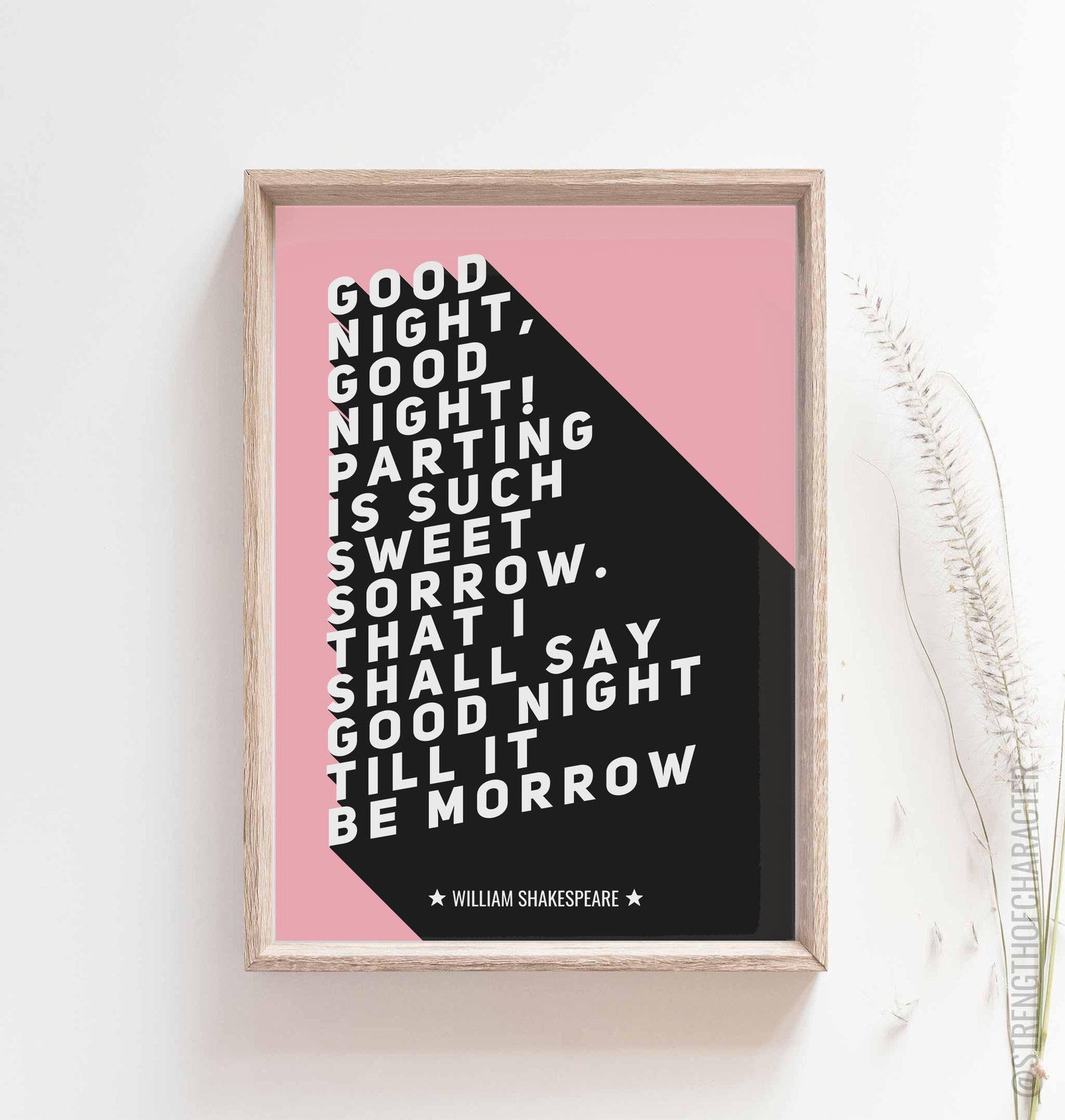 ROMEO and JULIET Poster Shakespeare Poster Shakespeare | Etsy