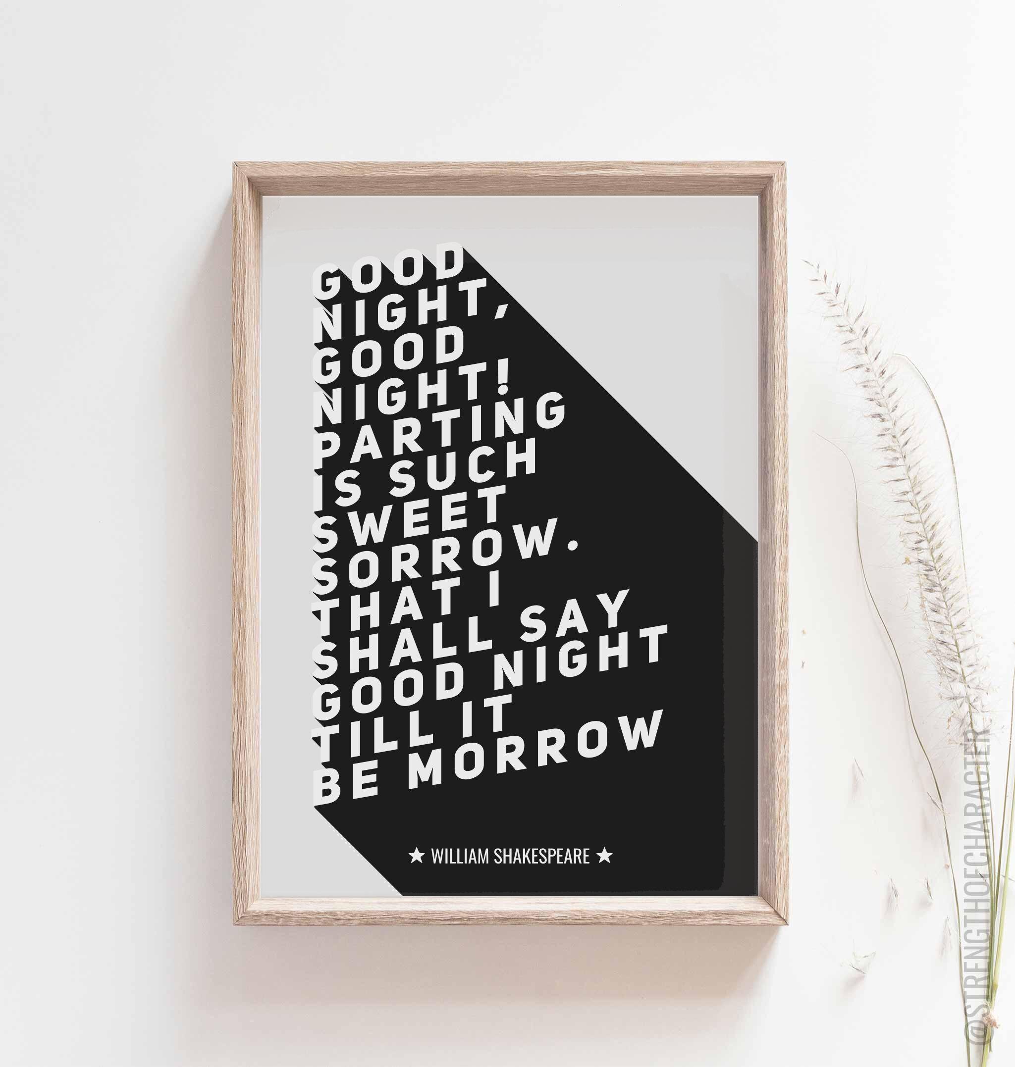 ROMEO and JULIET Poster Shakespeare Poster Shakespeare | Etsy