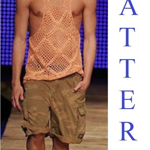 CROCHET Mens Top PATTERN. Crochet Pattern. Tutorial. Gift for - Etsy