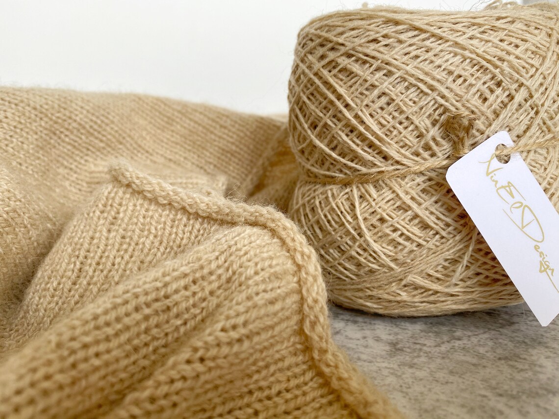 100% Camel Hair 50g Ball Unbleached, Undyed, Sahara Camel Wool Yarn ...