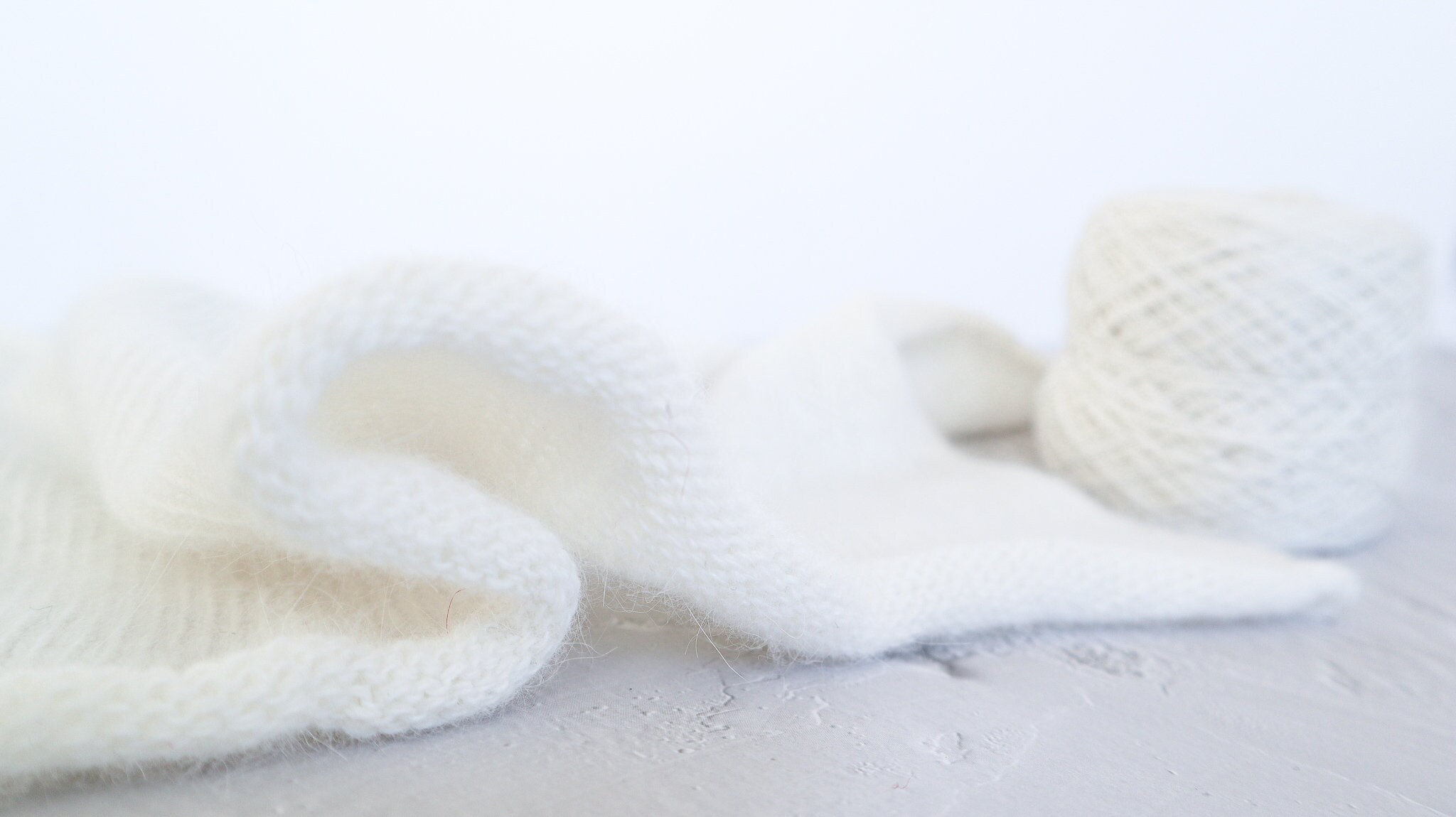 Angora Blend Yarn 50g, White Angora Yarn, Angora Knitting Wool - Etsy