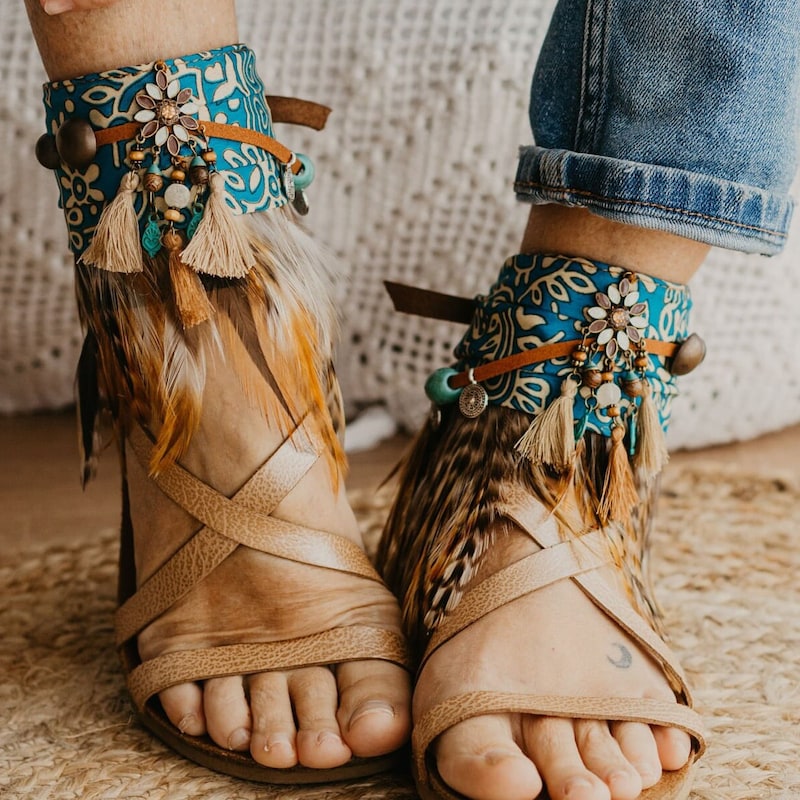 Sandals Boho - Etsy