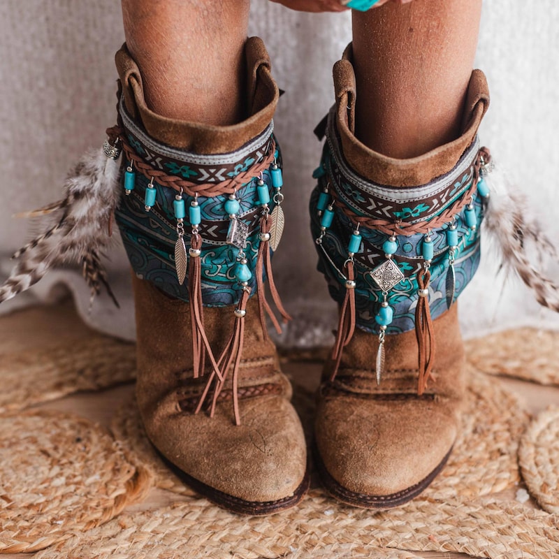 Fringe Boots - Etsy