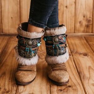 Boot Covers / Boot Accessories / Boot Decoration Boot Covers Boho Soul ...