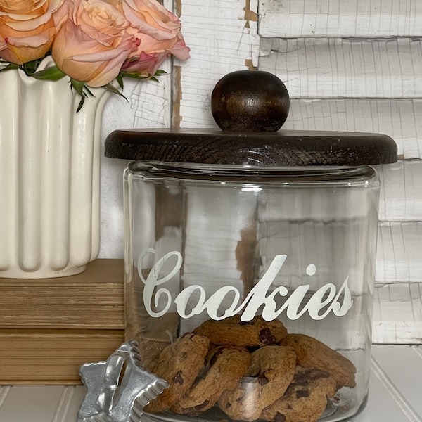 Large Cookie Jar - Etsy