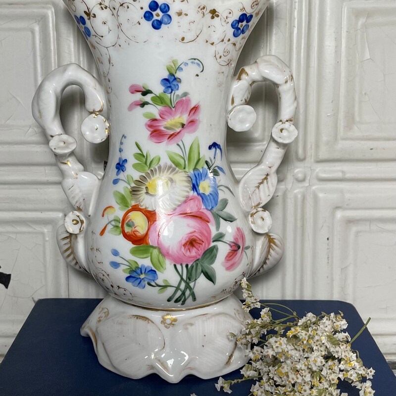 Old Paris Vase - Etsy