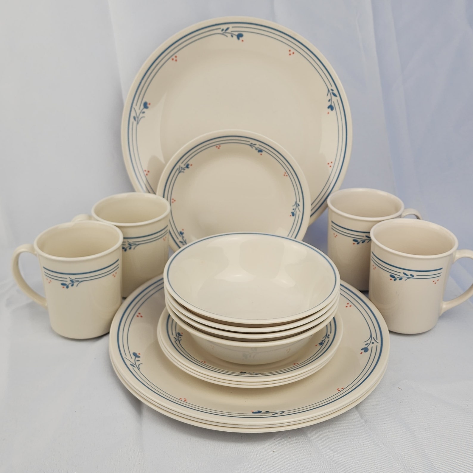Corelle Country Violets 16-pc Dinnerware Set - Etsy