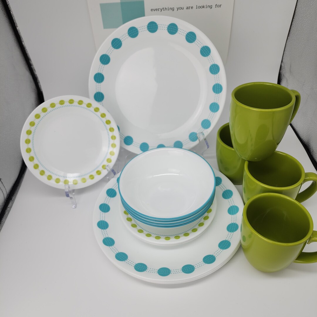 Corelle South Beach 16-pc Dinnerware Set 4-place Setting - Etsy