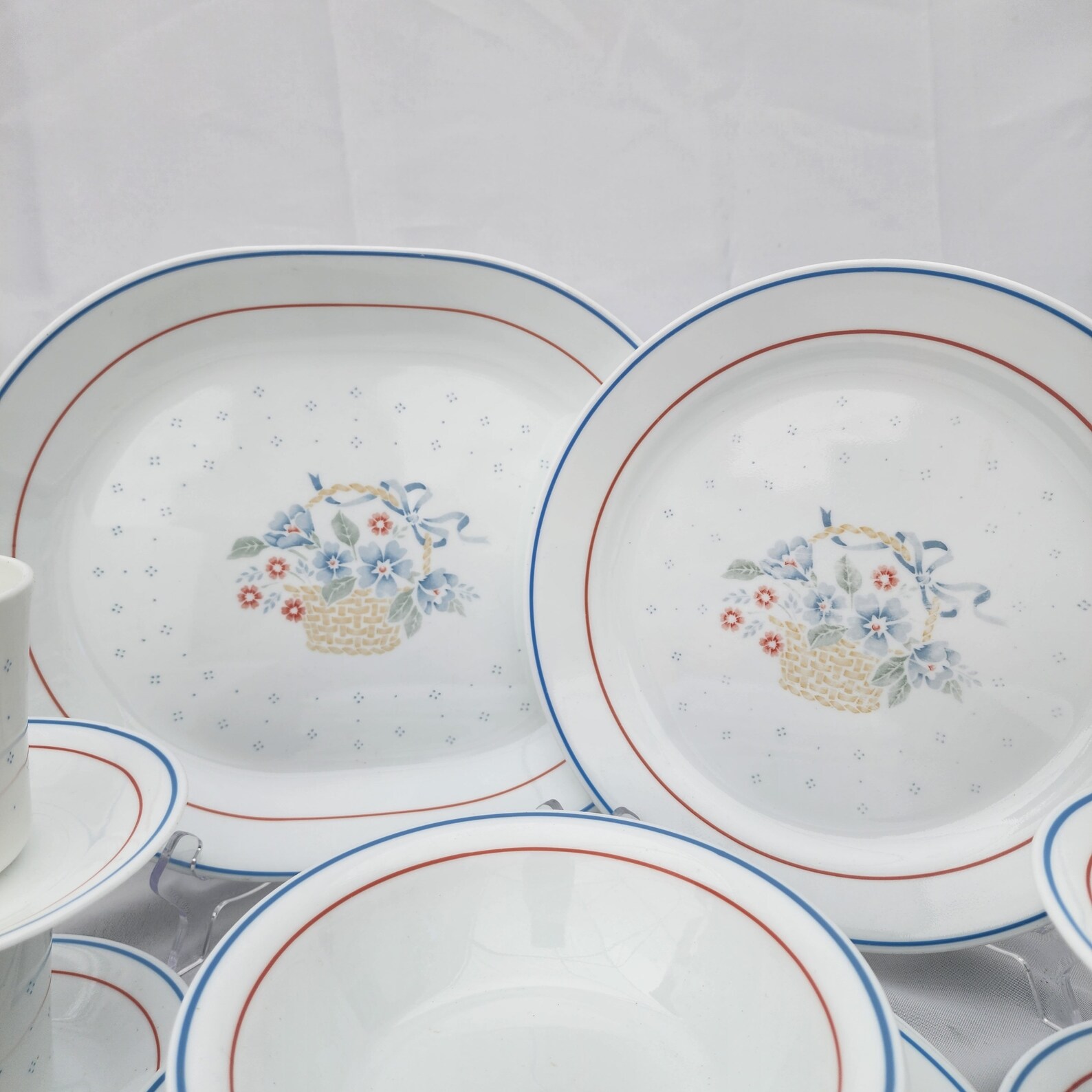 Corelle Country Cornflower 20-pc Dinnerware Set, 4 Place Setting With ...