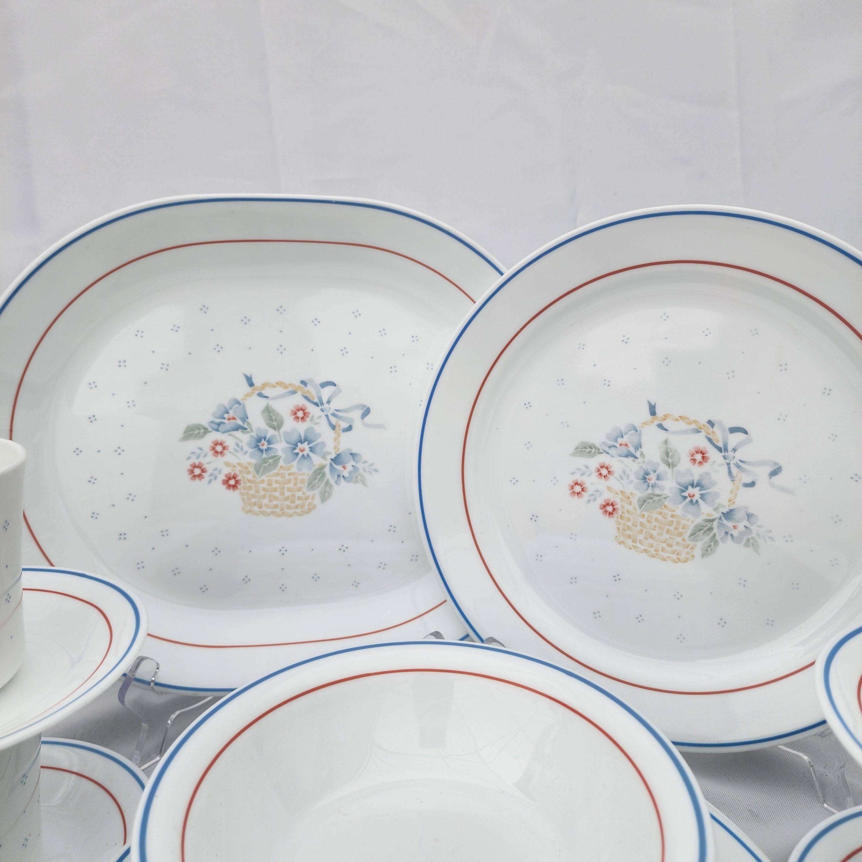 Corelle Country Cornflower 20-pc Dinnerware Set, 4 Place Setting With ...