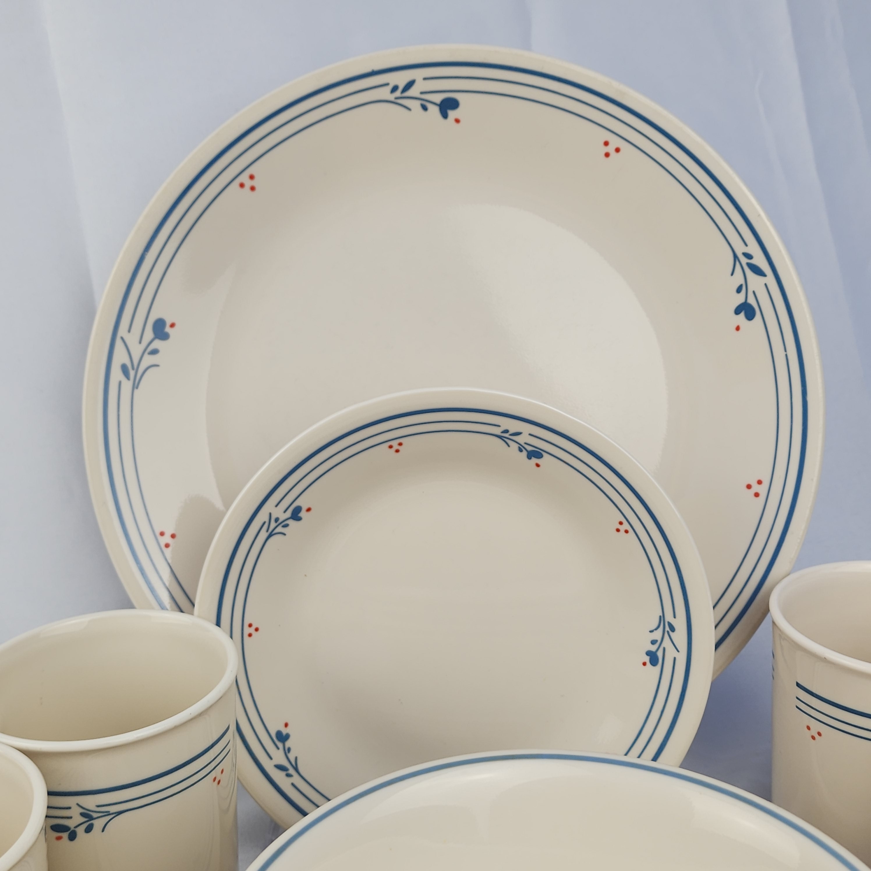 Corelle Country Violets 16-pc Dinnerware Set - Etsy