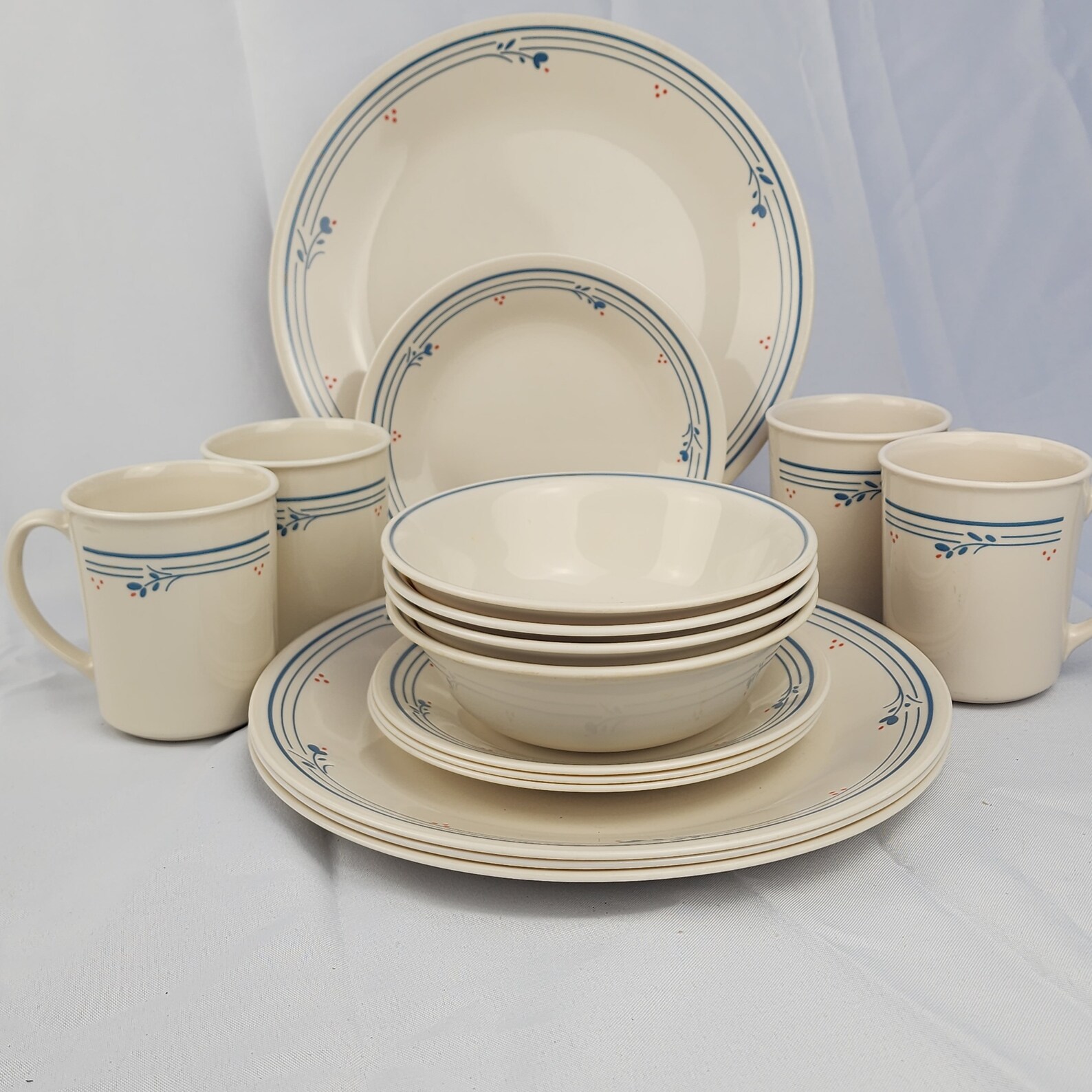 Corelle Country Violets 16-pc Dinnerware Set - Etsy