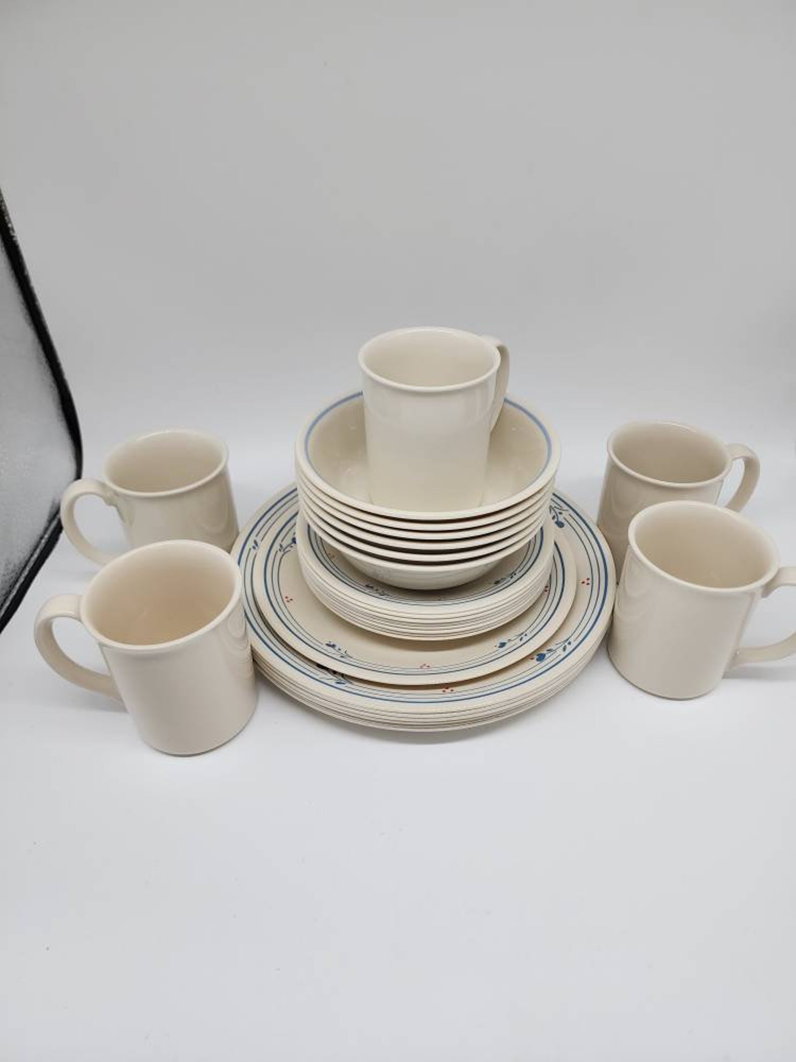 Vintage Corelle Country Violets 27-piece Dinner Set - Etsy