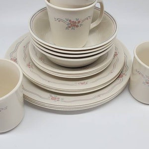 Corelle 20-pc English Breakfast Dinnerware Set - Etsy