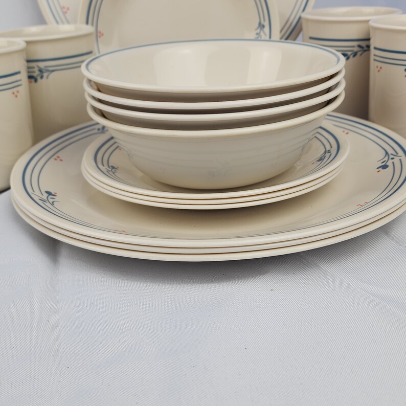 Corelle Country Violets 16-pc Dinnerware Set - Etsy