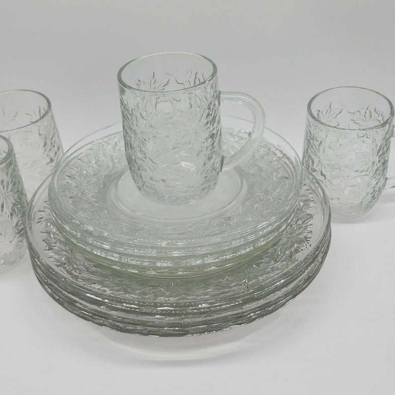 Princess House Fantasia Dinnerware 12-pc Set - Etsy