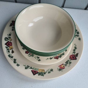 Corelle Garden Home Dinner Set 12-pc. 4)dinner Plates 4)dessert Plates ...