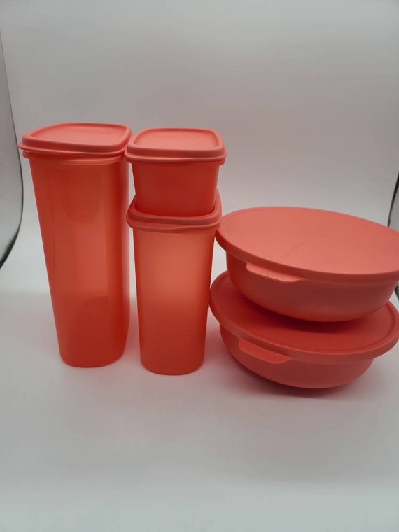 Tupperware Modular Mates and Aloha Bowls 5 Pc Set With Seals. - Etsy