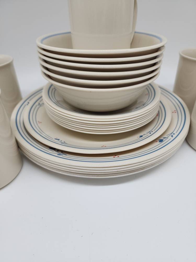 Vintage Corelle Country Violets 27-piece Dinner Set - Etsy