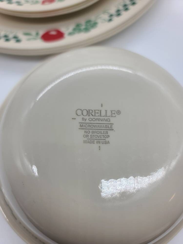 Corelle Farm Fresh Dinnerware Set 16 Pcincludes 4 Each - Etsy